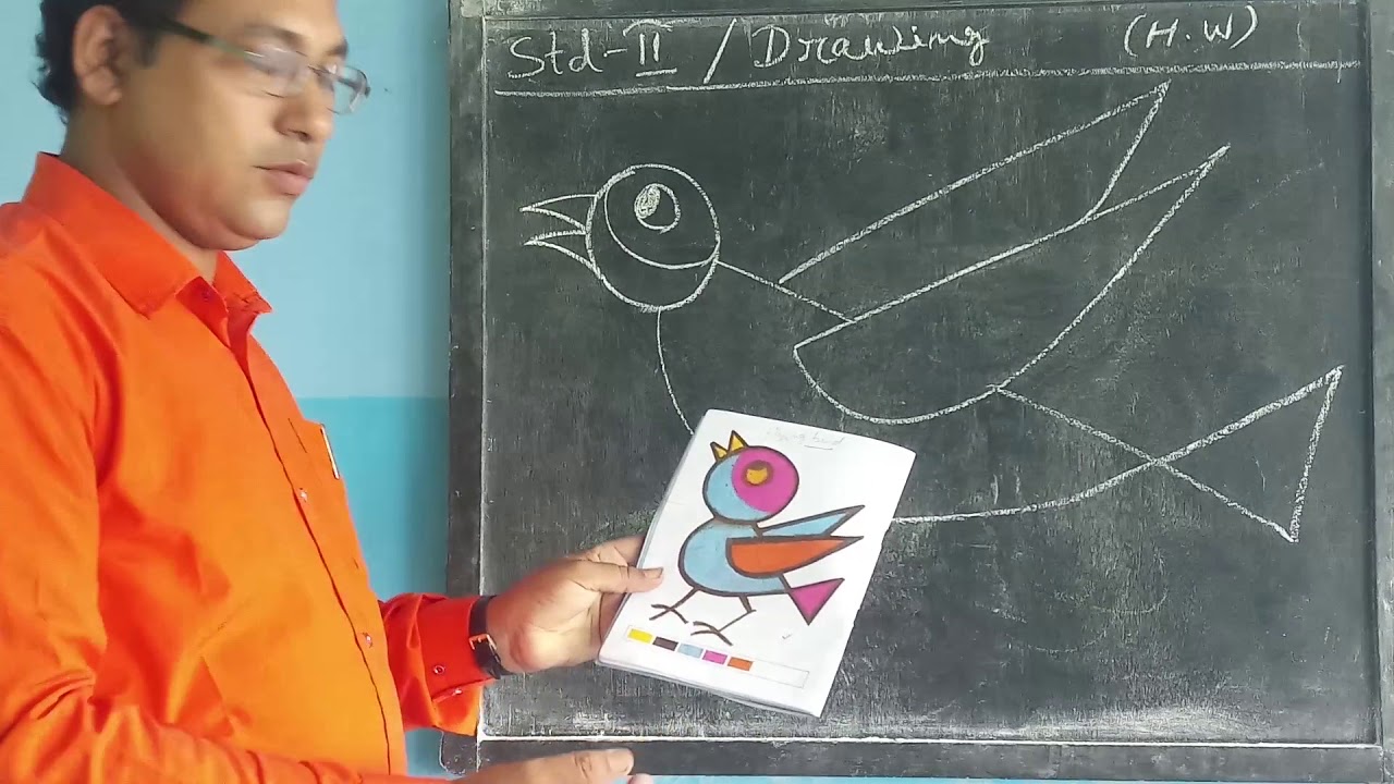 Std II Drawing 07 07 20 - YouTube