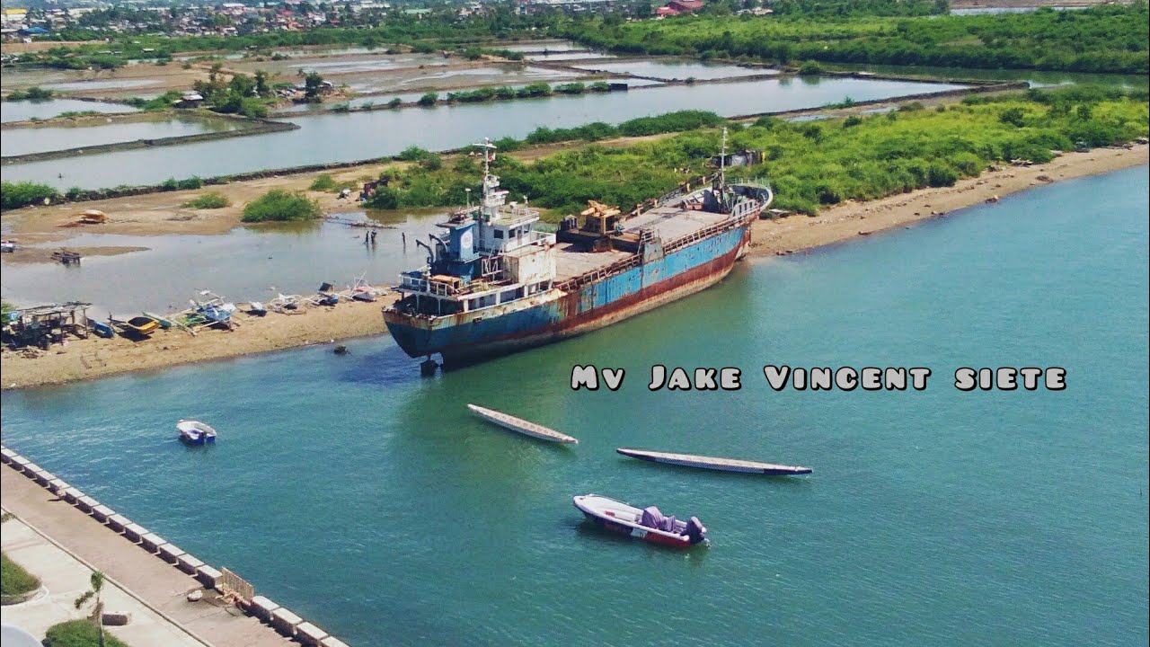 Mv jake vincent siete | villa shipping | super typhoon Odette - YouTube