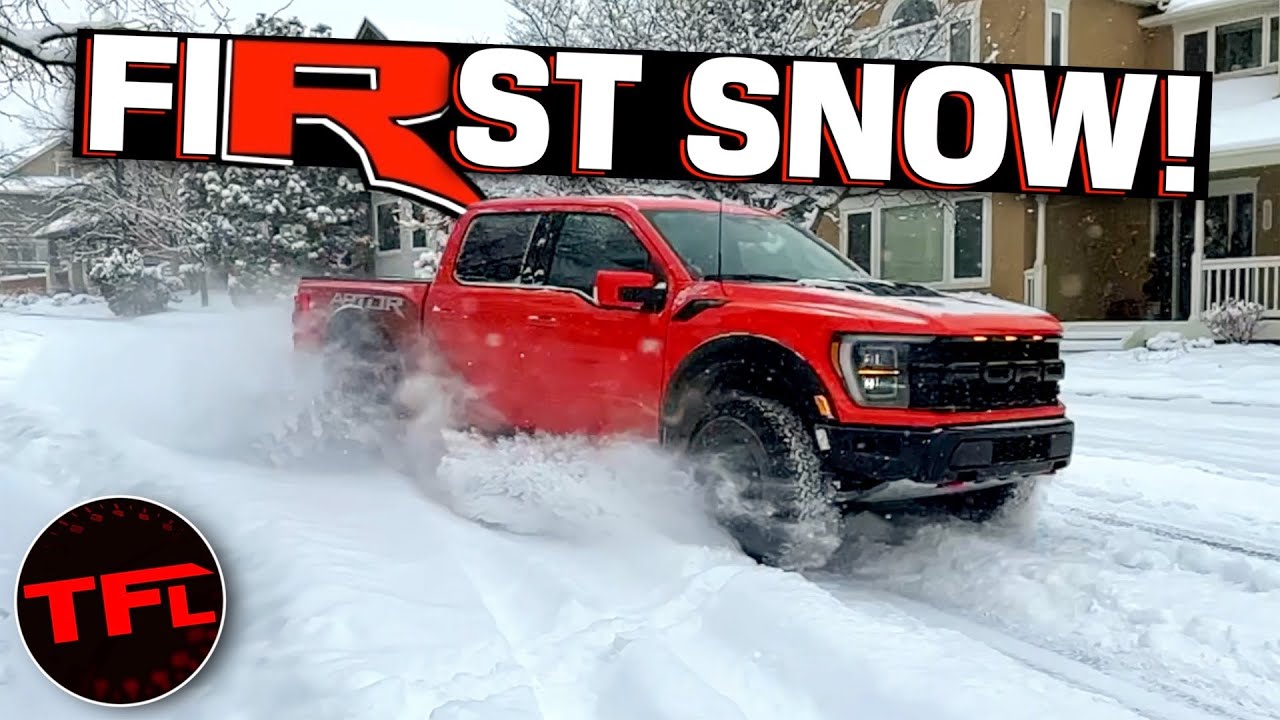 Is the 2023 Ford Raptor R Terrific or Terrifying in the Snow? - YouTube