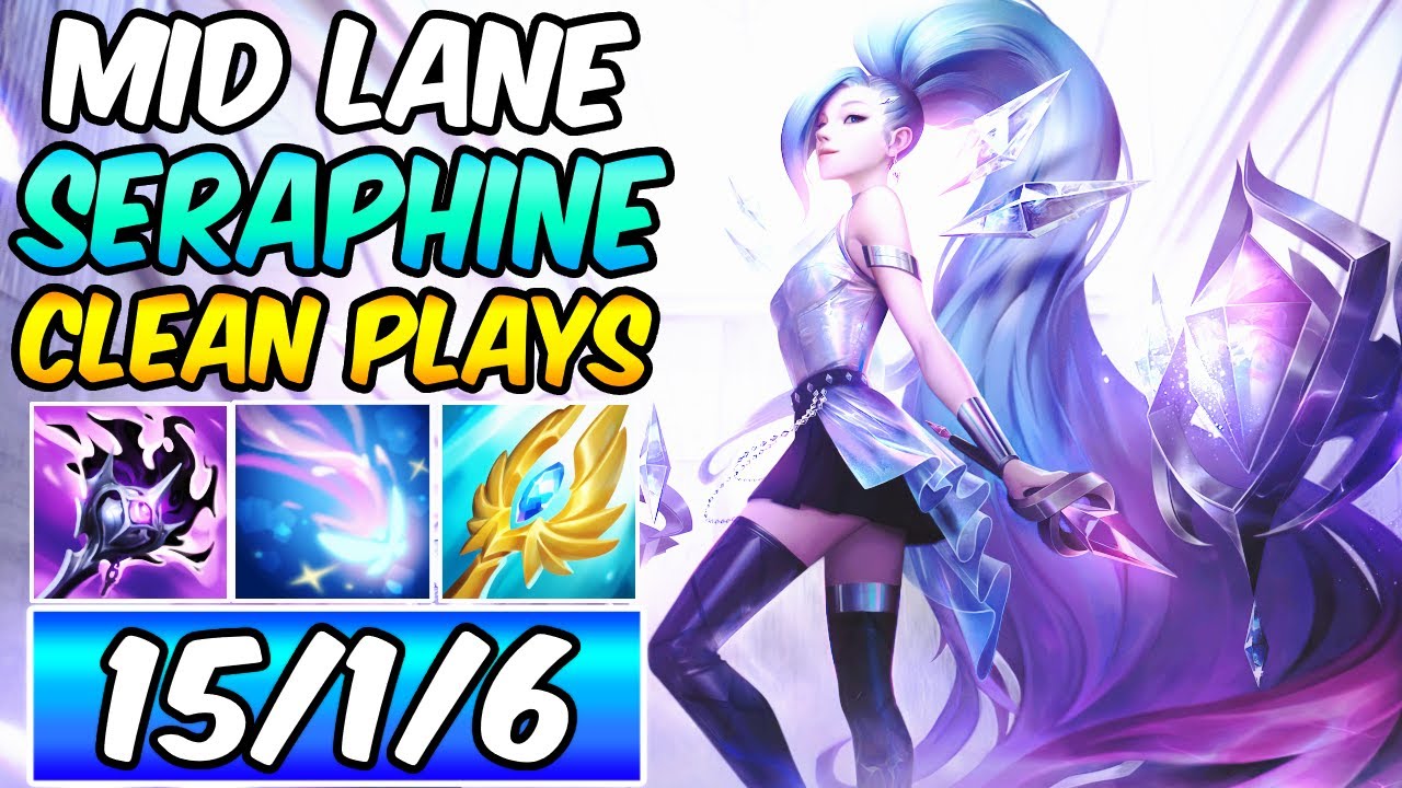 CLEAN FIRST STRIKE BURST FULL AP SERAPHINE MID | Build & Runes | K/DA ...