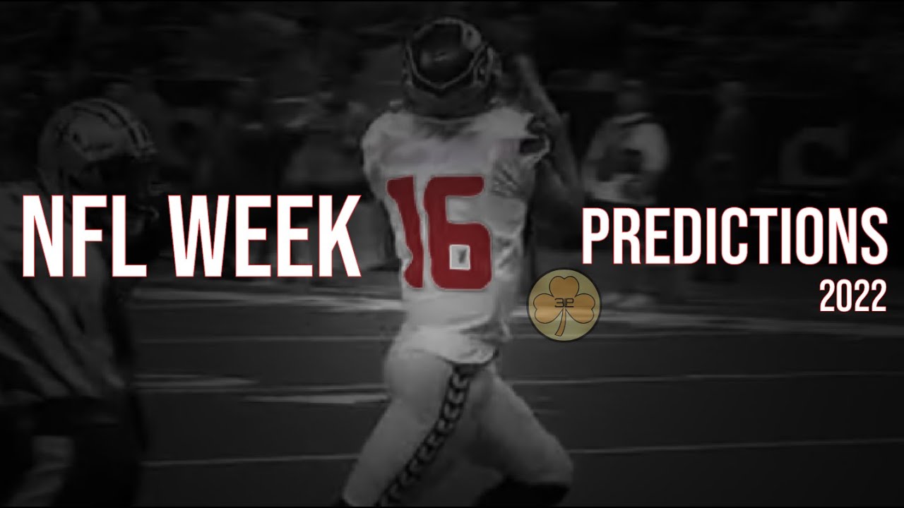 NFL Week 16 Picks 2022 (12/21/22 - 12/27/22) - YouTube