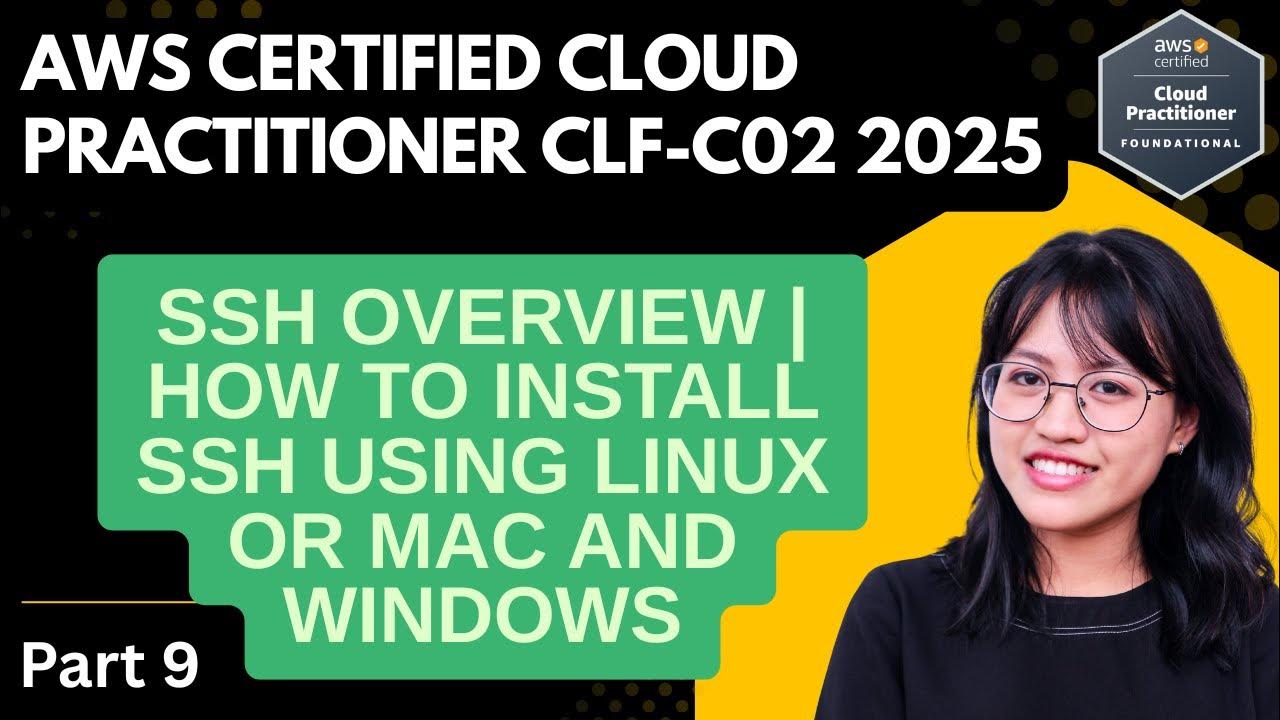 SSH Overview | How to Install SSH using Linux or Mac and Windows | AWS Certified Cloud ...
