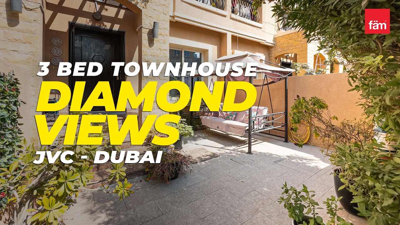 Stunning 3 Bed Townhouse in Diamond Views, JVC - Dubai - YouTube