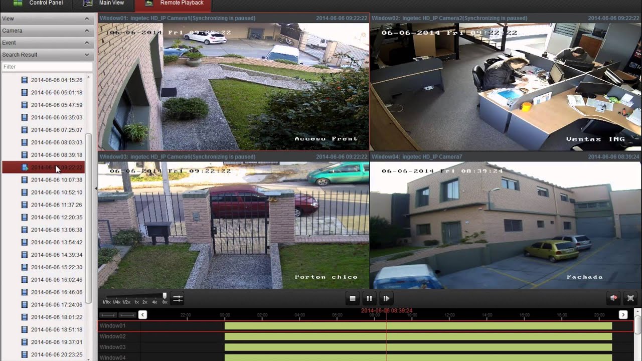 video demo grabaciones DVR Hikvision - YouTube