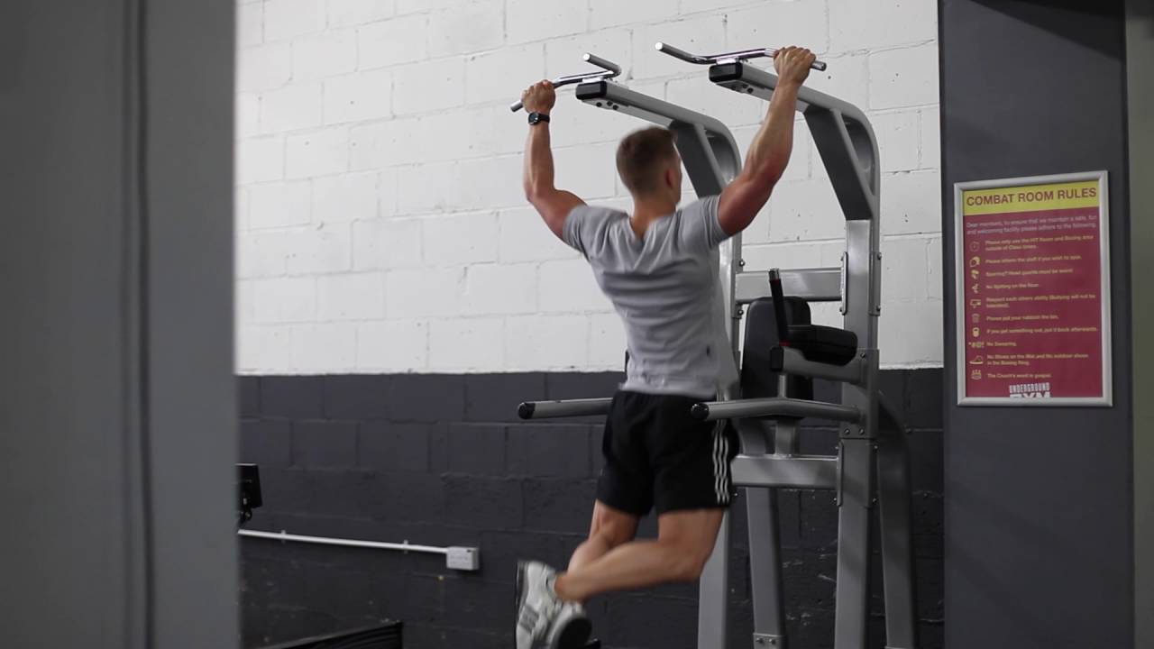 Wide Grip Pull Ups - YouTube