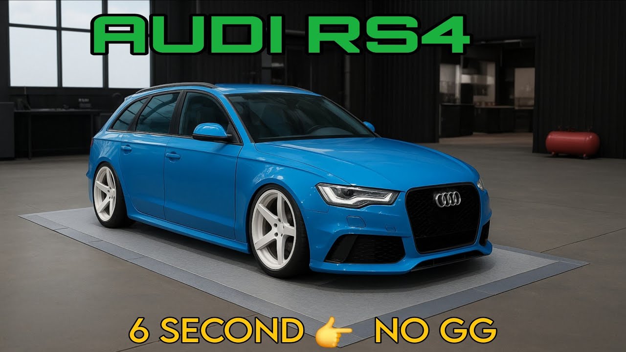 2.800HP Audi RS4 Drag Tune in CPM2 | Car Parking Multiplayer 2 - YouTube