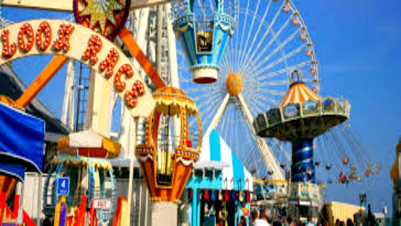 Fun Fair rides at £1 ! - YouTube