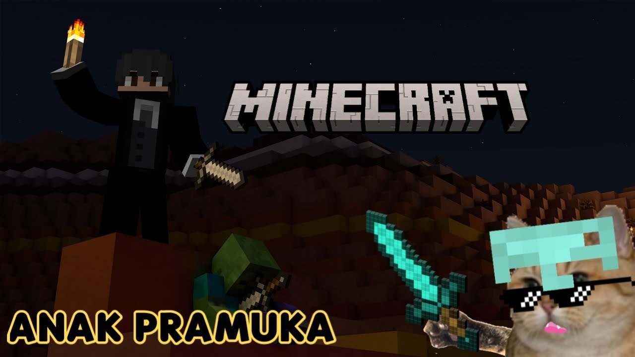 🔴[LIVE] MINECRAFT - JADI ANAK PRAMUKA | Minecraft Indonesia - YouTube