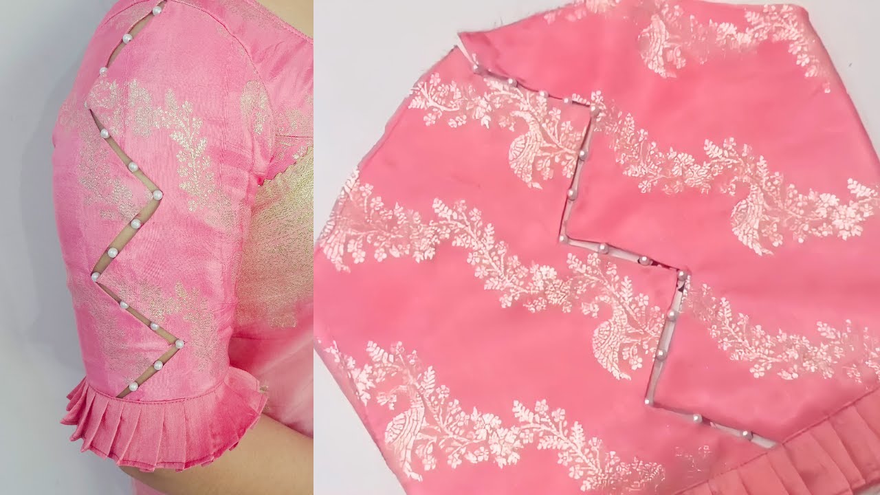 Simple and Beautiful sleeves cutting and stitching | Simple sleeves ...
