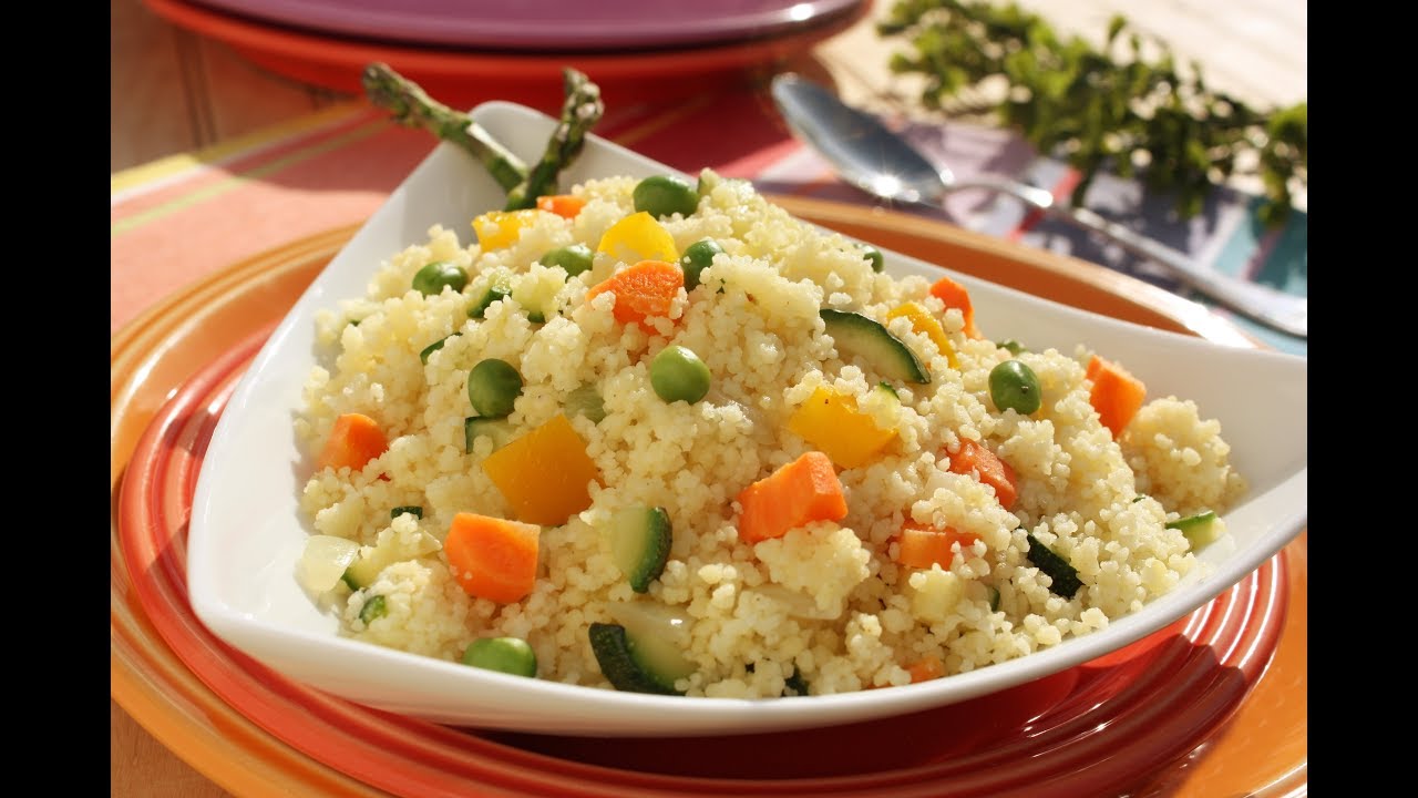 Spring Vegetable Couscous - YouTube