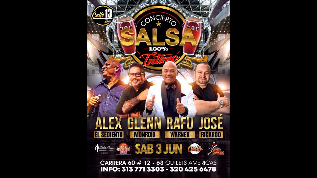 Llega El Salsa Concierto 100% Intimo en Bogotá - YouTube