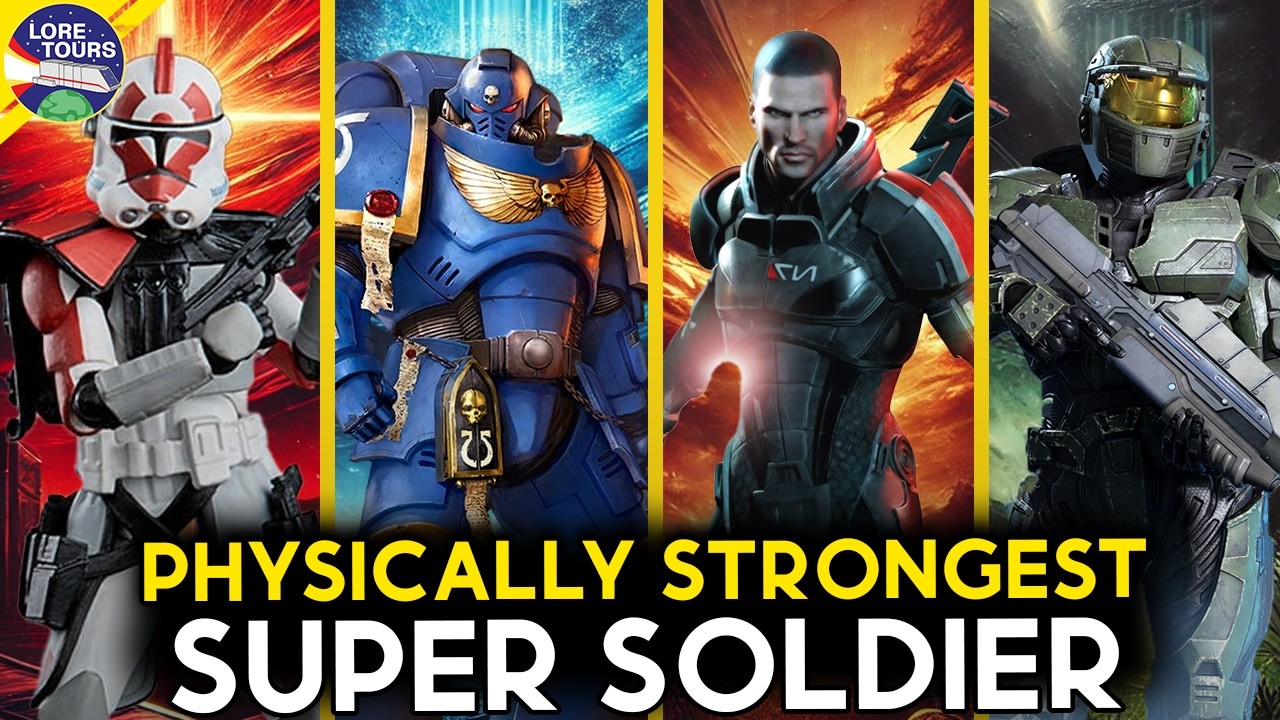 Which Is The Physically Strongest Super Soldier? - YouTube
