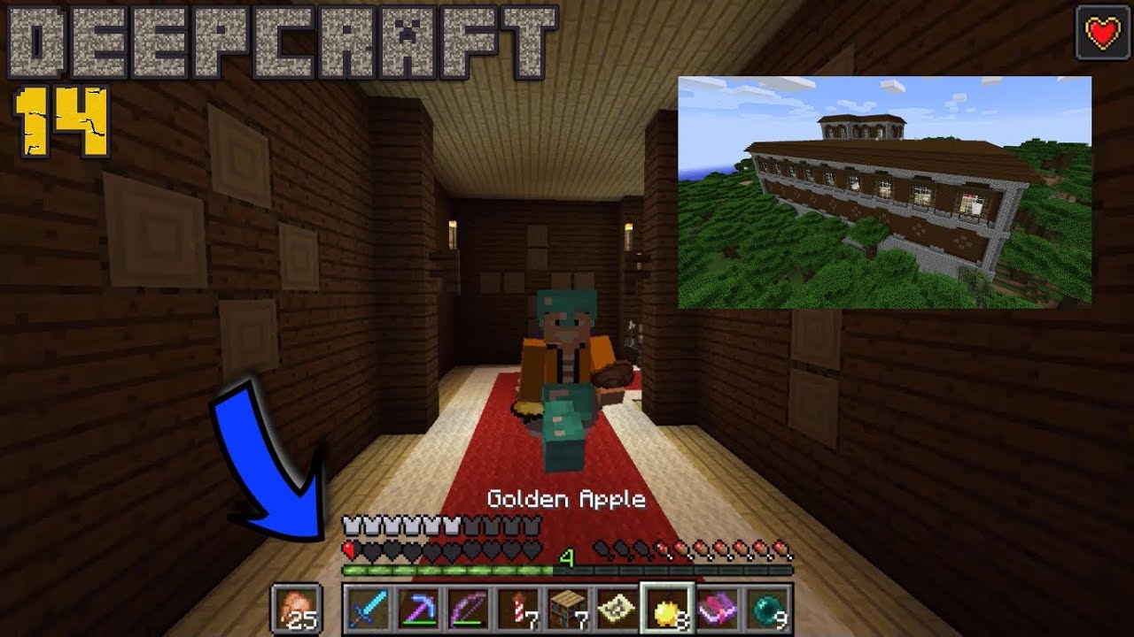 MALİKANE BASKINI | Deepcraft #14 Minecraft 1.12.2 Multiplayer Survival - YouTube