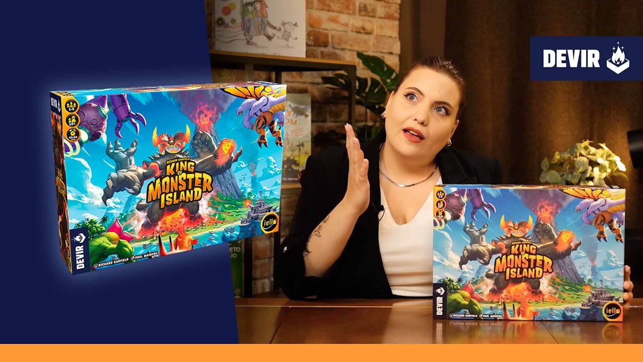 Cómo jugar a King of Monster Island - Devir - YouTube