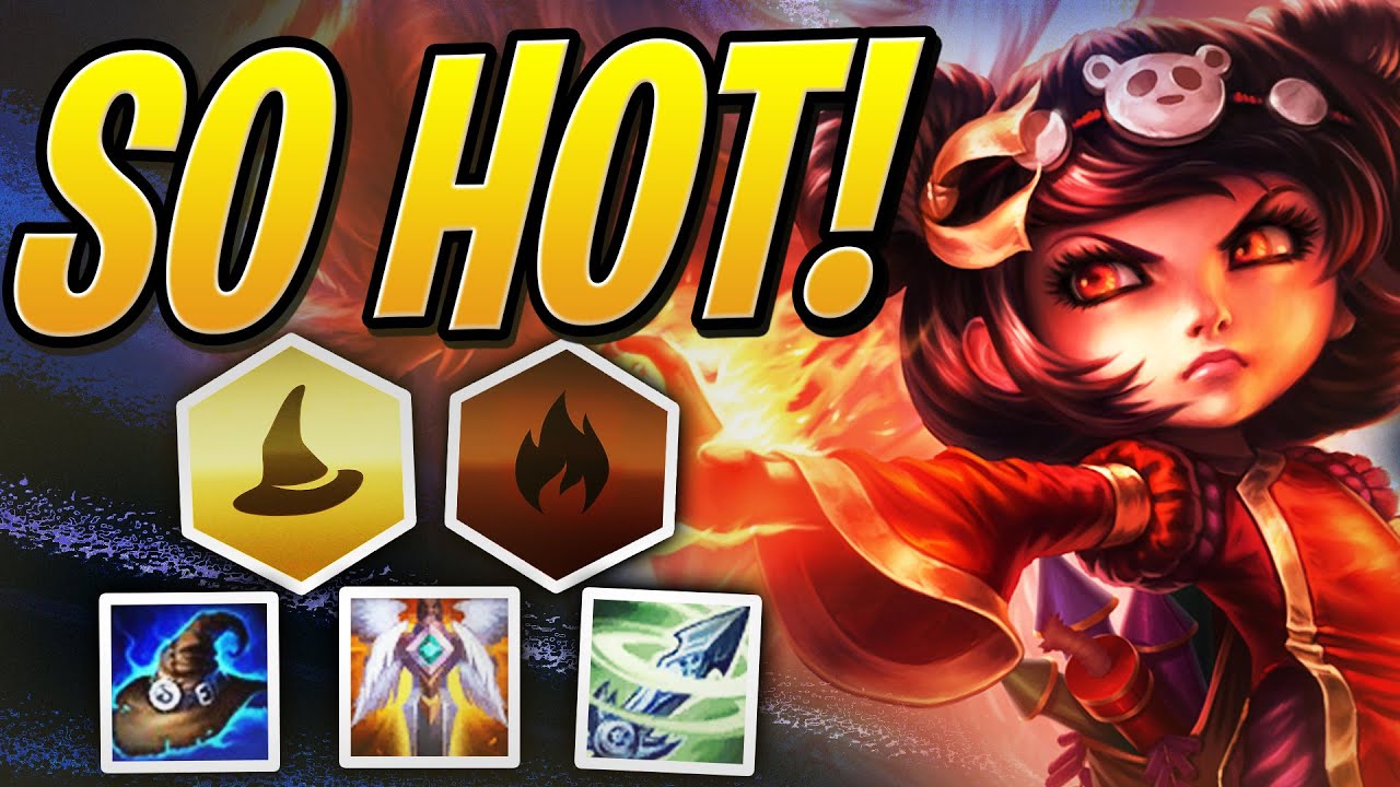 2 Bears 1 Girl - Magecap Annie w/ 6 MAGES | Teamfight Tactics Set 2 ...