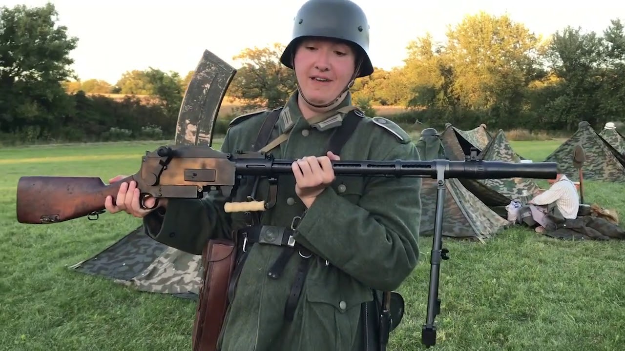 Overview of the Madsen Light Machinegun Used by the Germans in WWI and ...