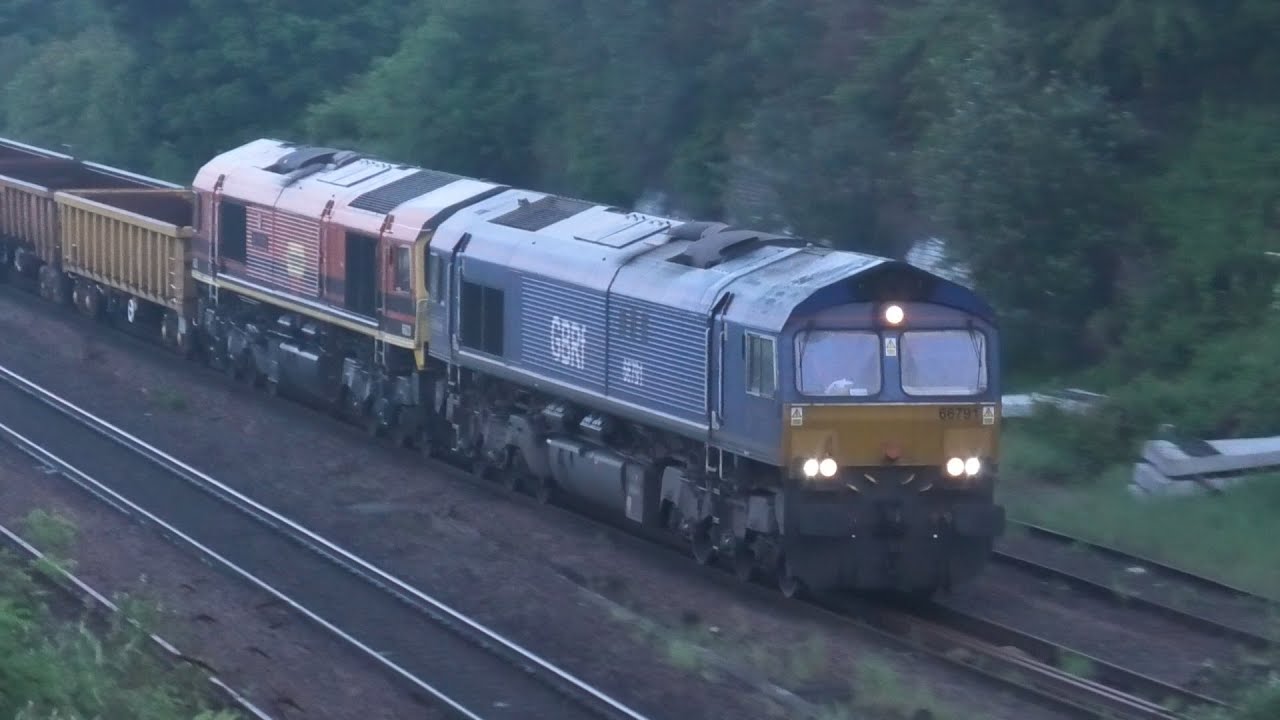 Freight, Light Engines & A Class 68 @ Small Heath , 17-05-24 - YouTube