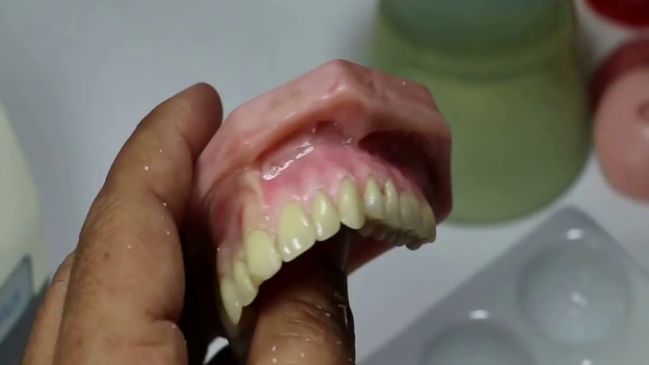 Caracterización en cera de prótesis dental - Resinarte - YouTube