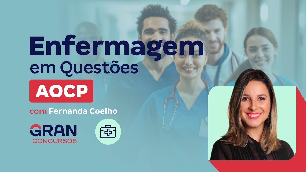 Enfermagem em Questões - AOCP! - YouTube