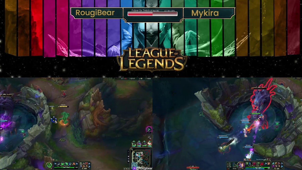 Dual stream League of Legends!!!!!!!! - YouTube