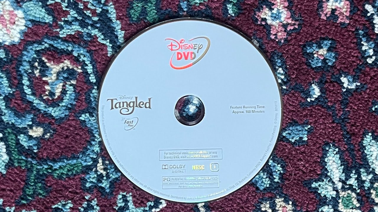 “Tangled” 2010-2011 DVD menu walkthrough - YouTube