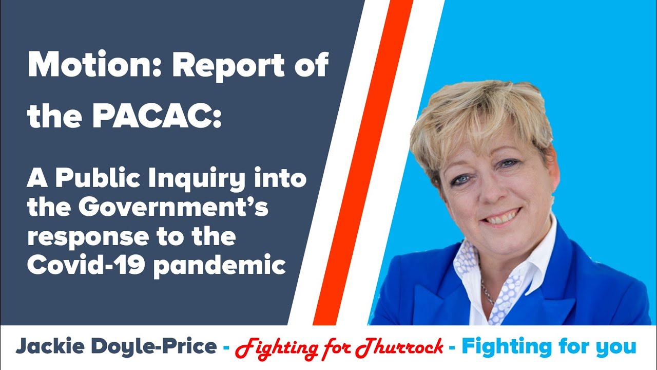 Motion: Report of the PACAC: A Public Inquiry into the Government’s ...