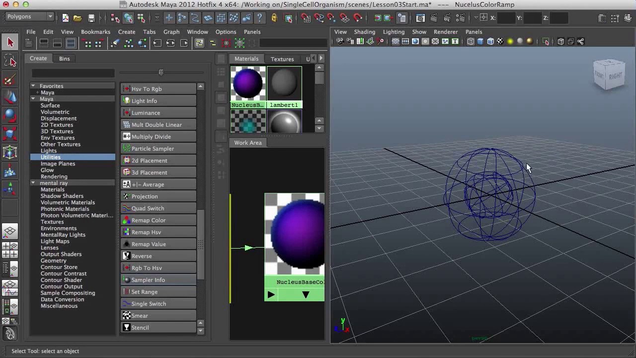 Creating the Diffuse shader - Procedural Texturing in Maya and V-Ray ...