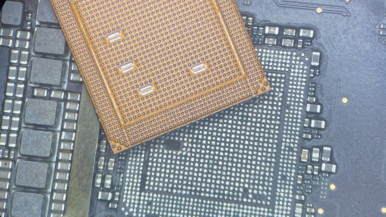 IPAD 7 REBALLING CPU | الشرح الكامل لإصلاح معالج أيباد ٧ - YouTube