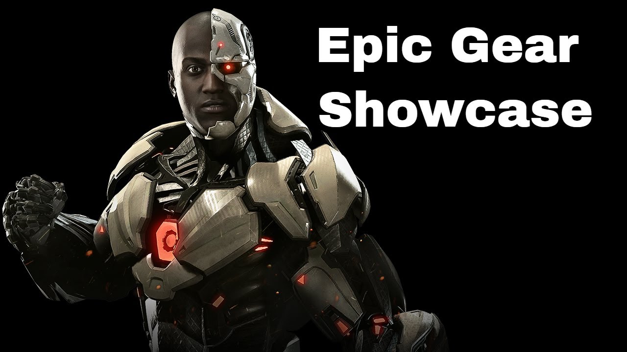 Injustice 2 Epic Gear Showcase Episode 17 Cyborg - YouTube