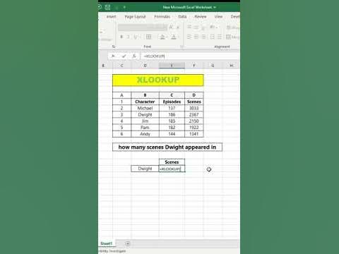 USE "XLOOKUP" INSTEAD OF "VLOOKUP" #youtubeshorts #shorts #exceltutorial - YouTube