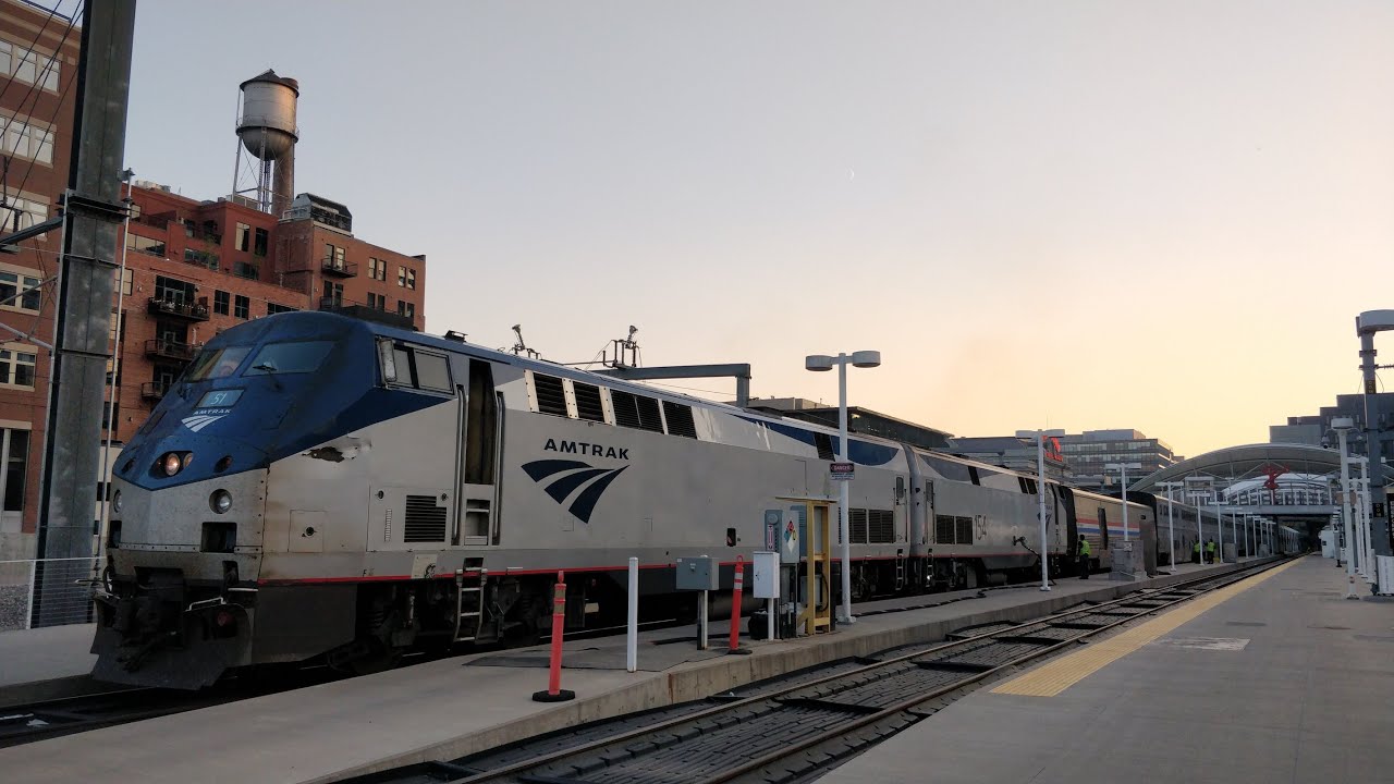 Union Pacific, Denver Rapid Transit and Amtrak in Denver, Colorado 07 ...