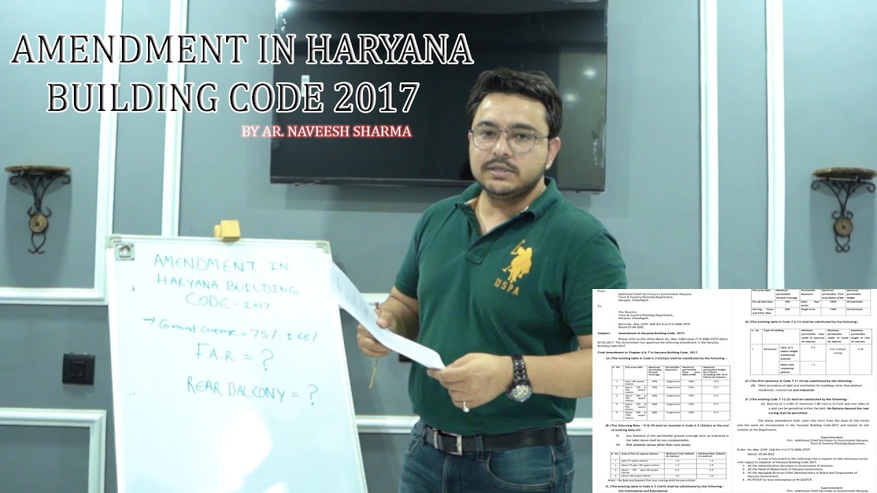 Amendment In Haryana Building Codes : 2017, Ground Coverage - 75% / 66% ...