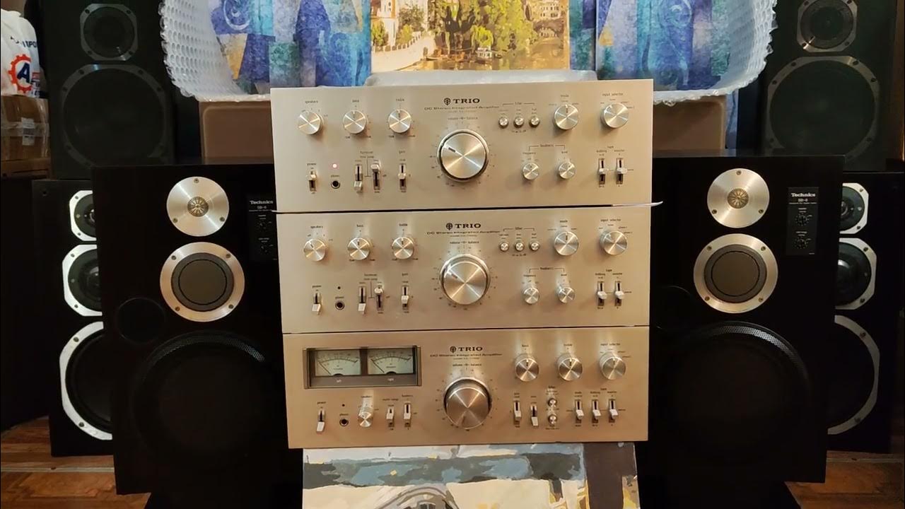 Самый жир - новое поступление Trio KA-7300D (профилактика, состояние "шикардос") - YouTube