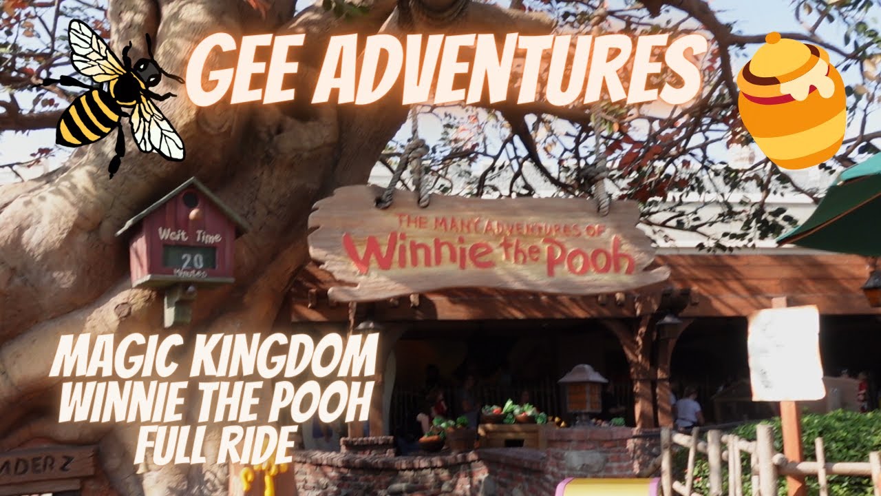 The Many Adventures of Winnie the Pooh Ride-Disney World Magic Kingdom ...