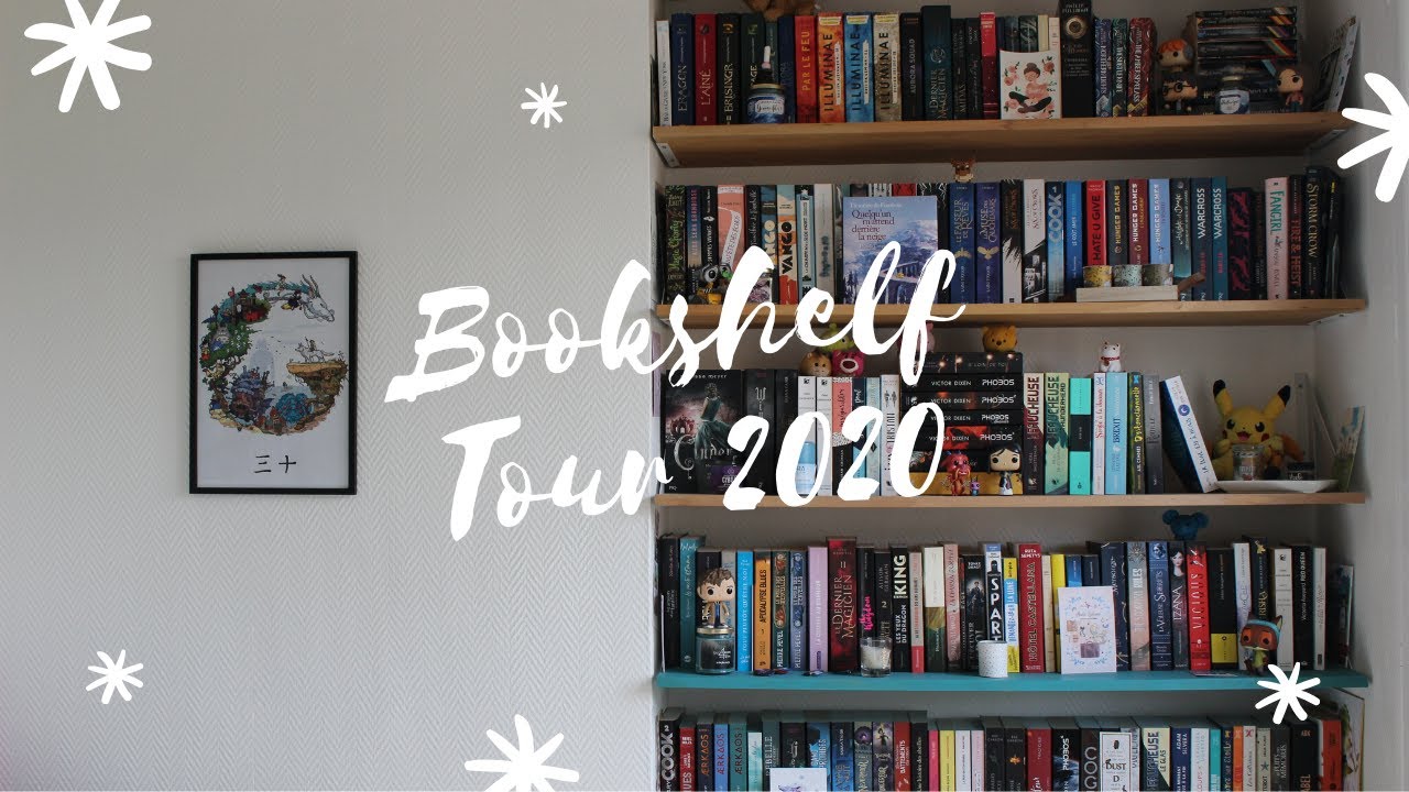 Bookshelf Tour 2020 - YouTube