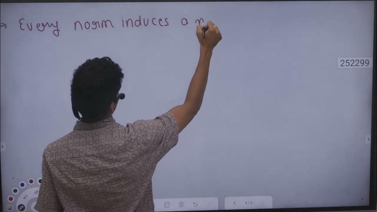 METRIC SPACES+TOPOLOGY 4 | FREE SERIES | NORMS| MANISH GOKANI #CSIR NET#GATE#TIFR #CMI - YouTube