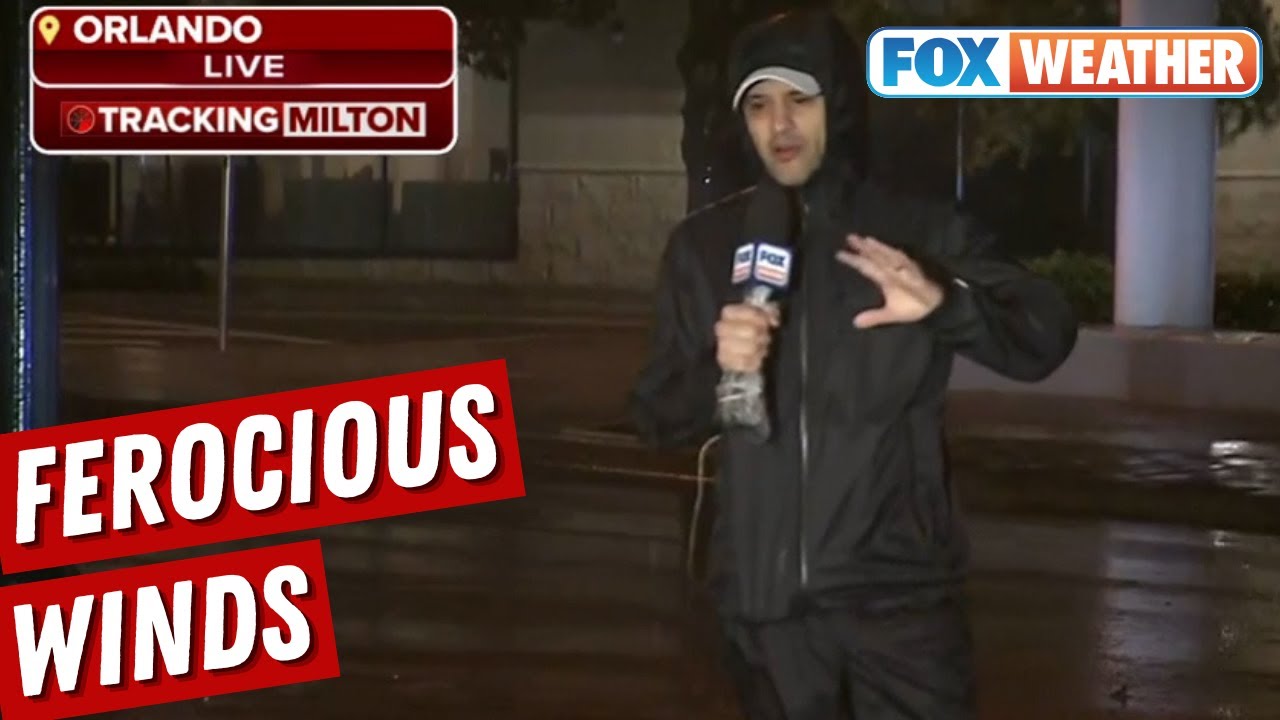 Winds Ferocious In Orlando As Hurricane Milton Moved Over Central ...