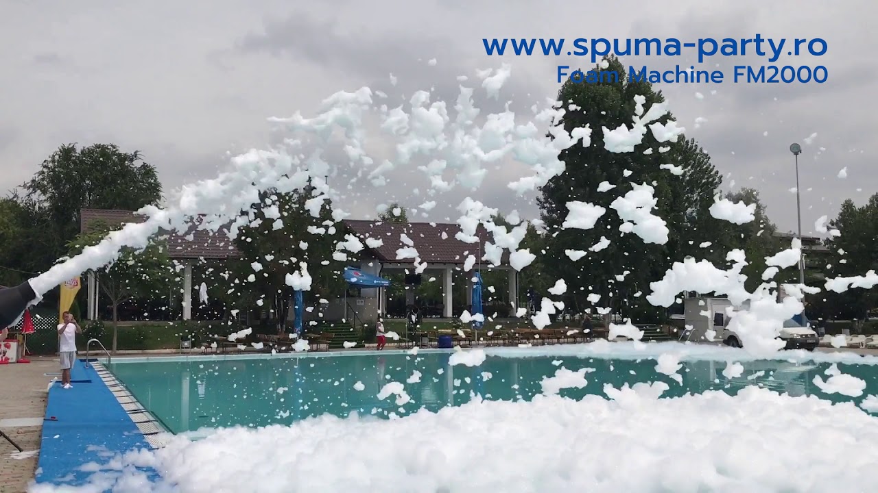 Spuma Party,Piscina - YouTube