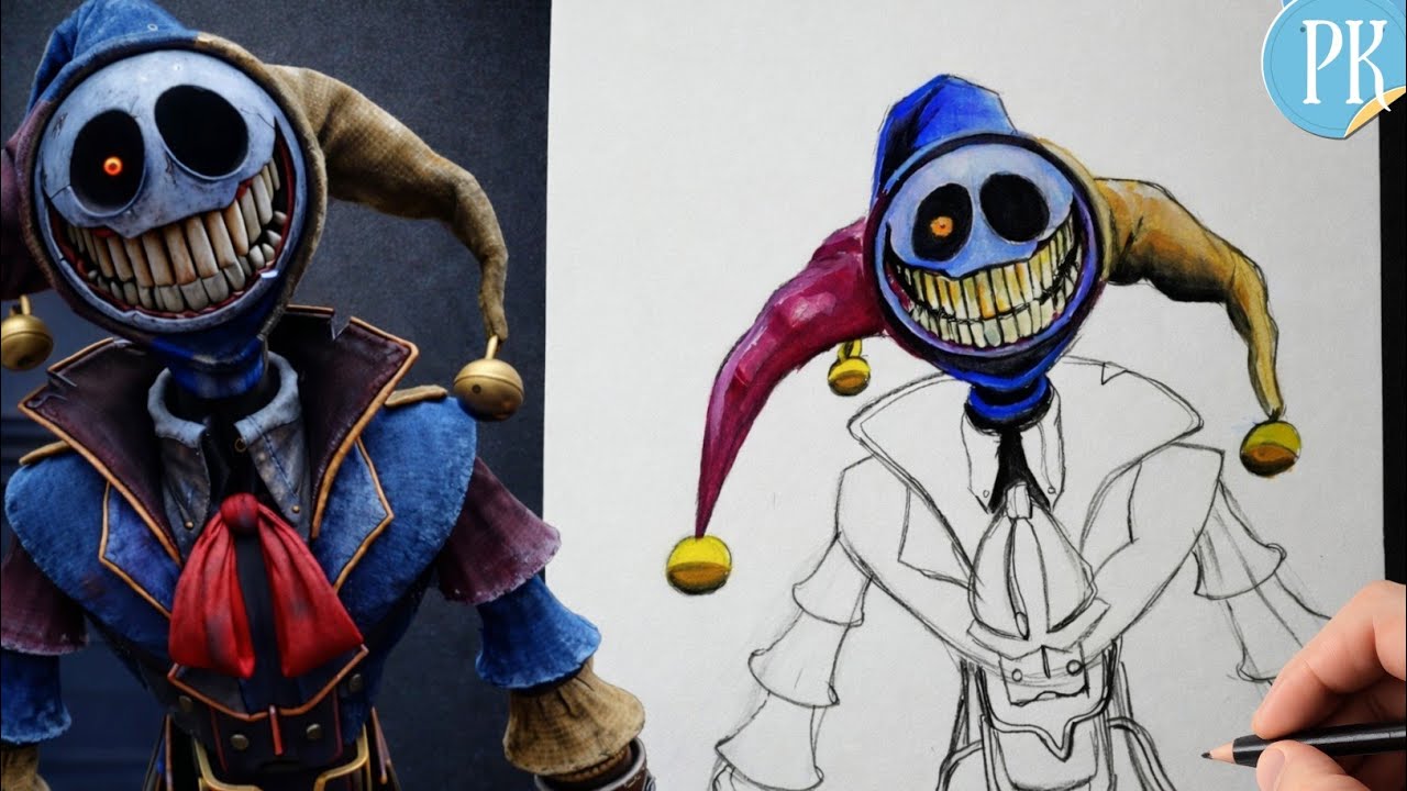 How to draw Prototype (Poppy playtime chapter 5) step by step - YouTube