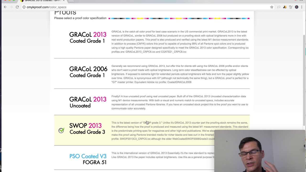 CMYK (and Pantone) color Proof standards defined and explained. - YouTube