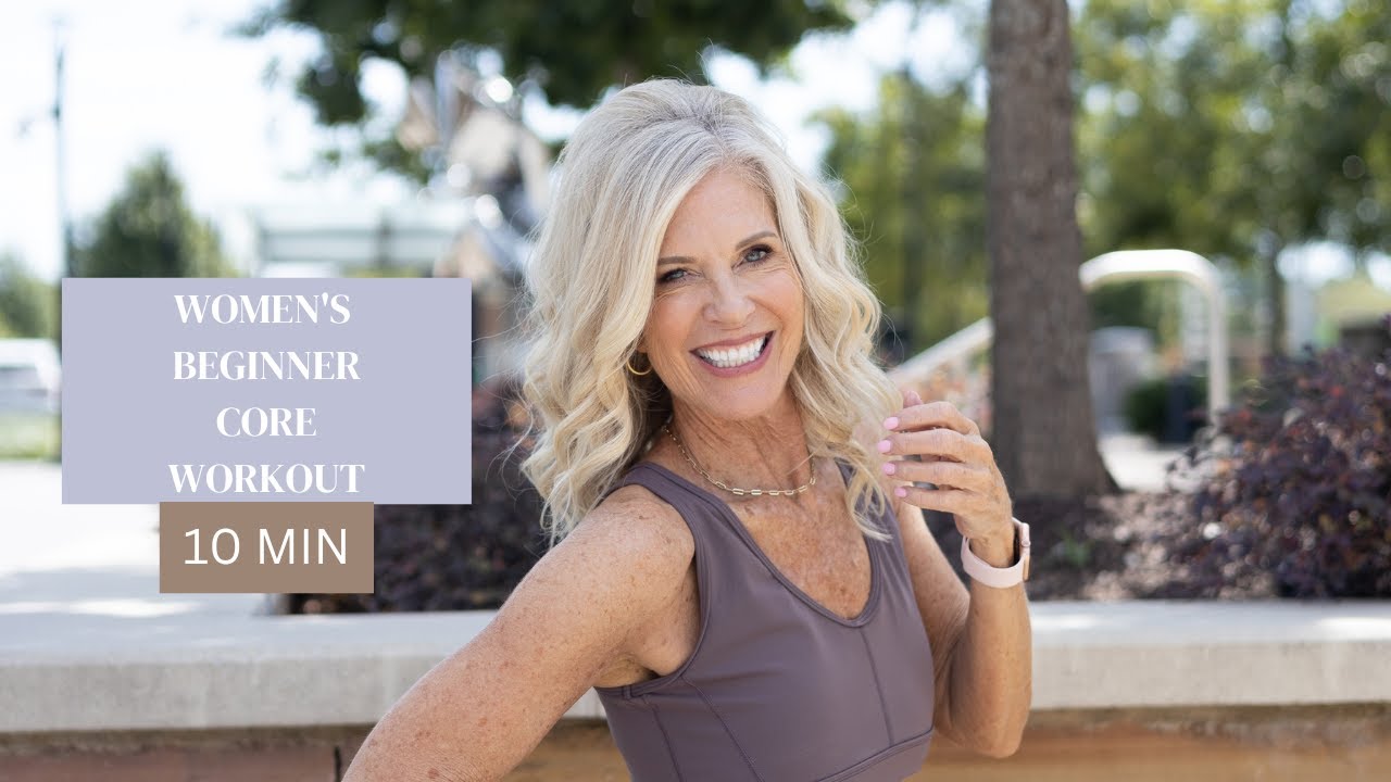 WOMEN'S BEGINNER CORE WORKOUT/NO EQUIPMENT/NO JUMPING - Harrah Brown ...