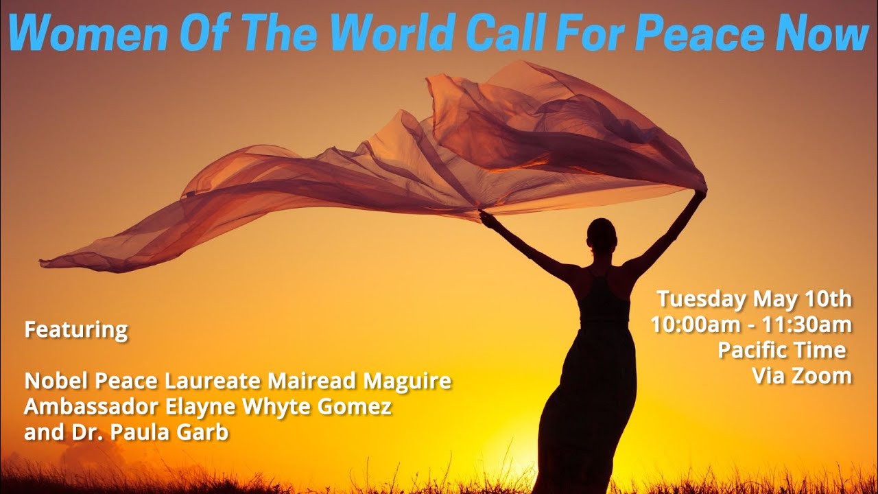 Women of The World Call For Peace Now! HD - YouTube