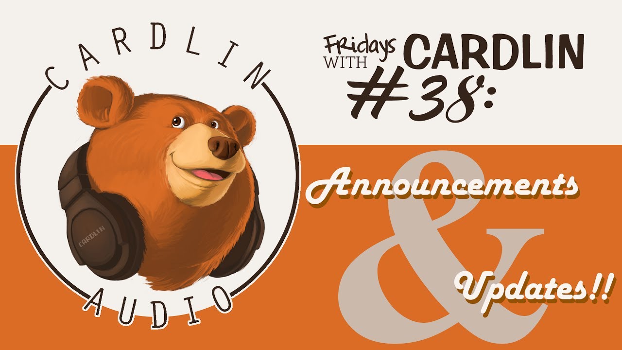 Fridays with Cardlin #38 - Updates and Announcements! - YouTube