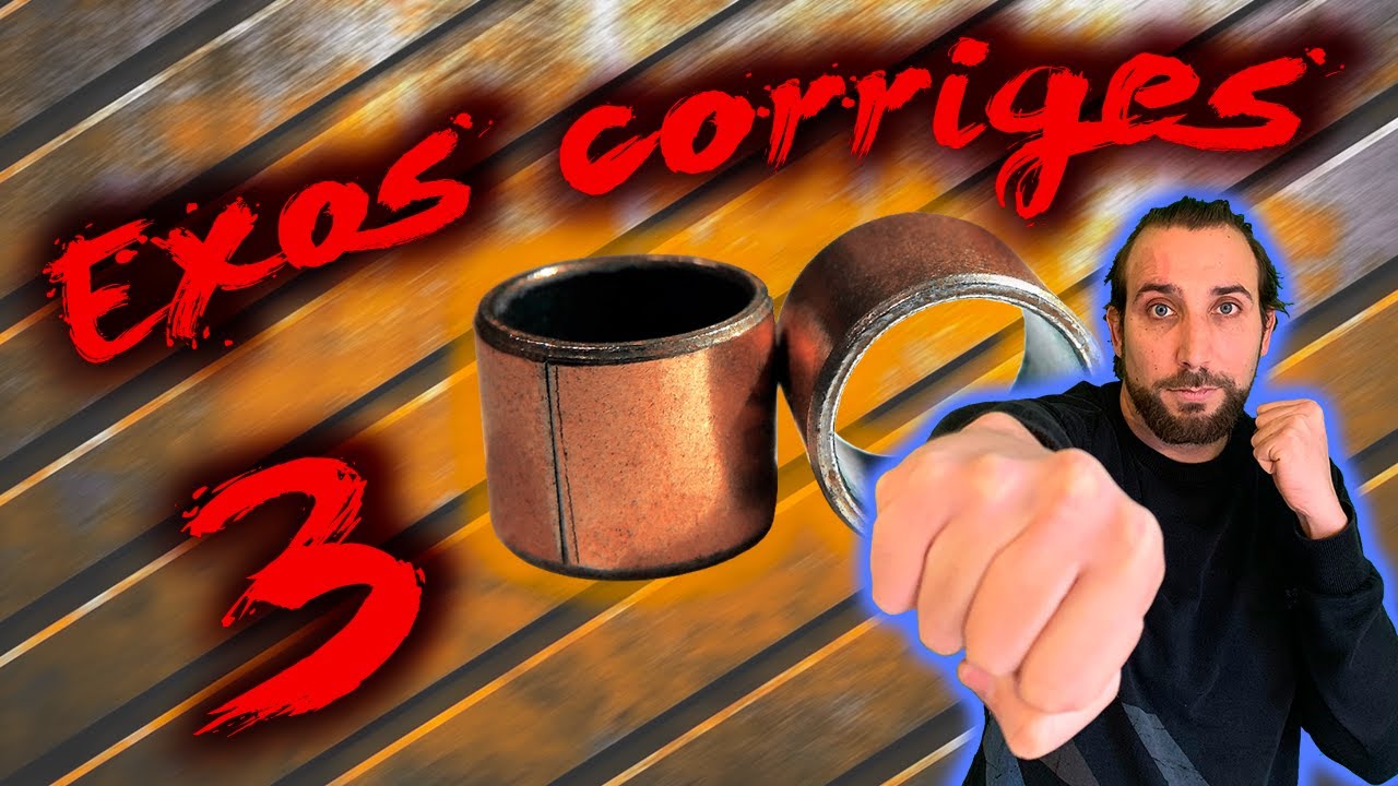 Exercice corrigé 3 - Choix d'un coussinet - YouTube