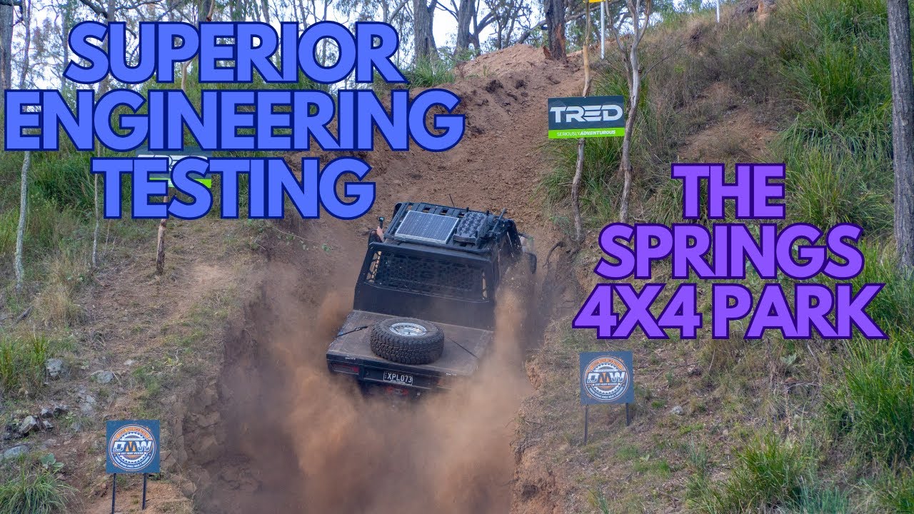 Testing the BEST suspension at the BEST place - THE SPRINGS 4X4 PARK ...