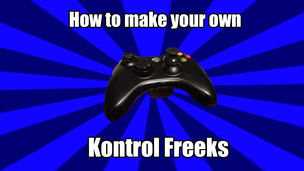 How to make your own Kontrol Freeks With a PS2 CONTROLER! - YouTube