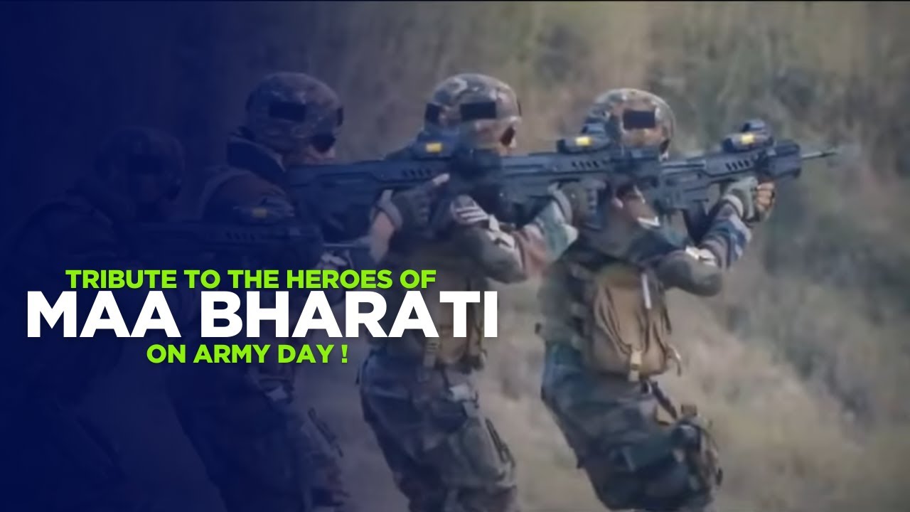 Tribute to the Heroes of Maa Bharati on #armyday - YouTube