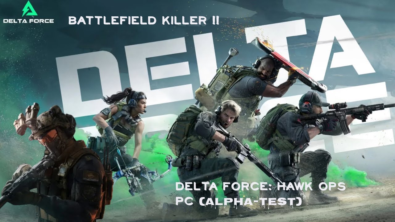 Delta Force PC Alpha test Gameplay (Battlefield Killer?) - YouTube