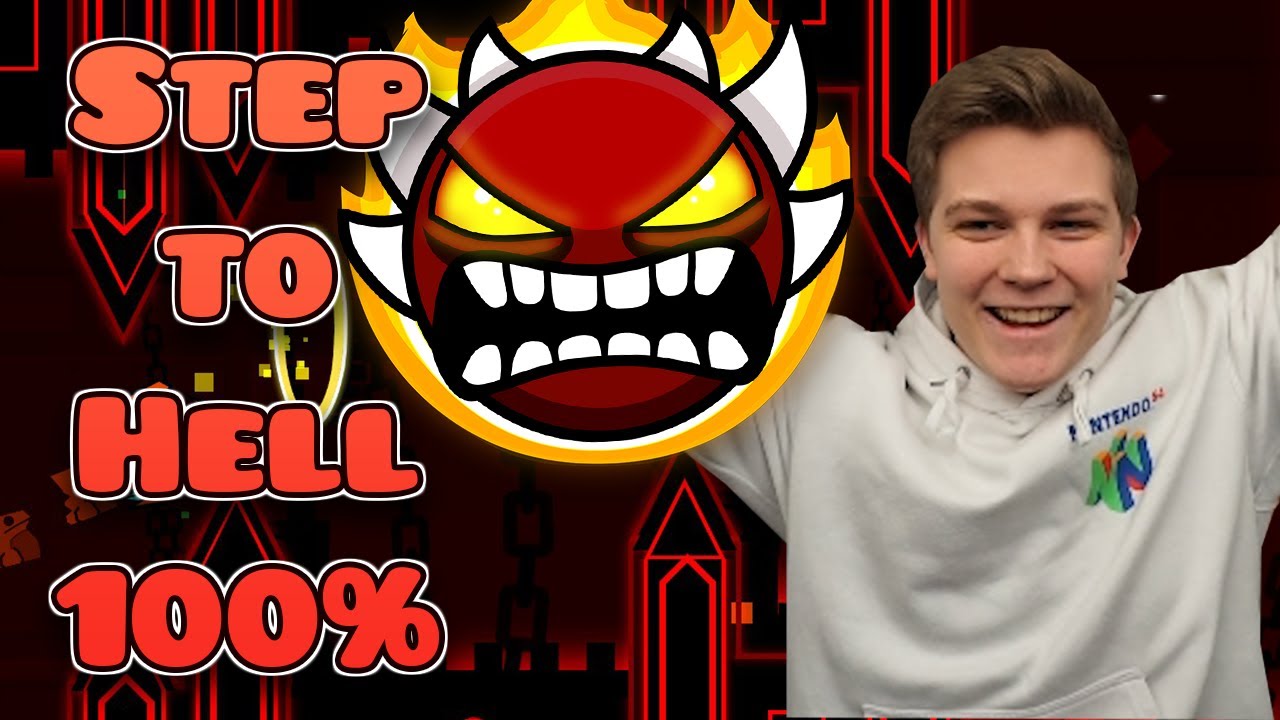 Step to Hell 100% [EXTREME DEMON] - Geometry Dash - YouTube