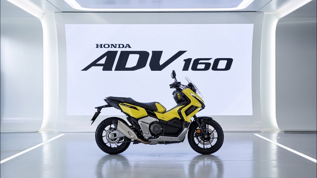 Honda’s Boldest Scooter Yet! ADV 160 2026 Yellow Tricolor RETURNS ...